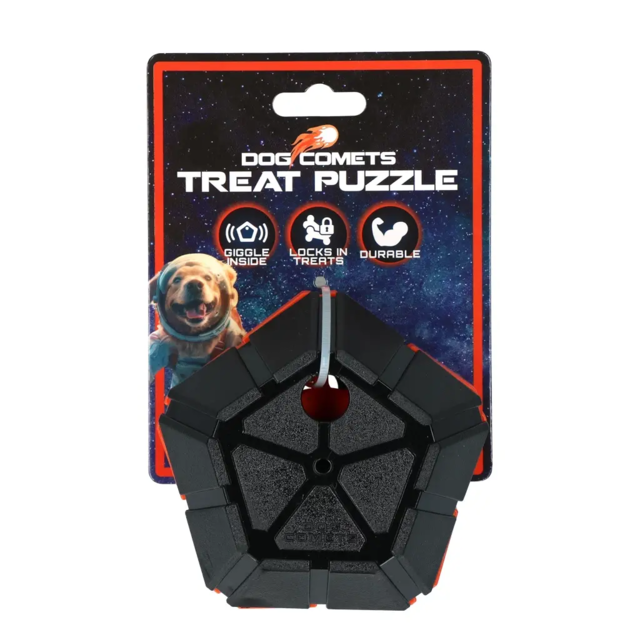 Dog Comets Treat Puzzle - Orange (Outlet)